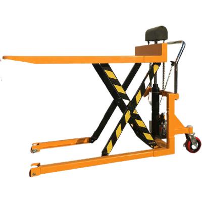 China 1 Ton Motorized Scissor   Pallet Jack  Industrial Material Handling Equipment for sale