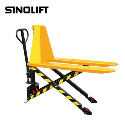 China Sinolift 1500KG Hydraulic Cylinders Scissor Pallet Truck Jack for sale