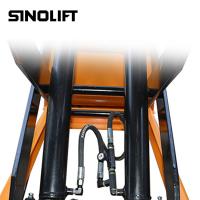 China Sinolift DP series single scissors electric hydraulic platform truck for sale