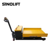 China Sinolift ET100-150 Full electric scissor lift table truck for sale