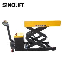 China Sinolift ET100-150 Full electric scissor lift table truck for sale