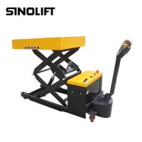 China Sinolift ET100-150 Full electric scissor lift table truck for sale
