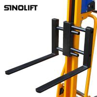 China SINOLIFT PM120 1050-1100mm mini stacker lightweight forklift for sale