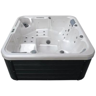 China Aromatic Rectangle Hot Tub With 1pc Underwater Light And 1pc Circulation Pump for sale