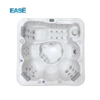 China 470kg Hydrotherapy Spa Whirlpool With 6 Seats And 3hp 2 Speed Massage Pump for sale