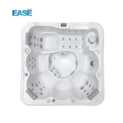 China 470kg Hydrotherapy Spa Whirlpool With 6 Seats And 3hp 2 Speed Massage Pump for sale