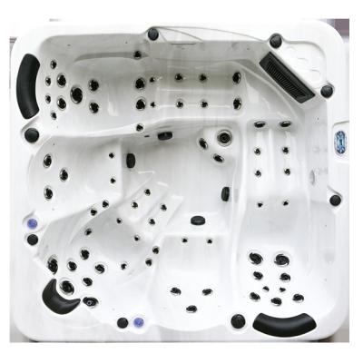 China Freestanding Smart 5-Person Hot Tub With High Flow Jets /WiFi / Bluetooth Speakers And Balboa System for sale