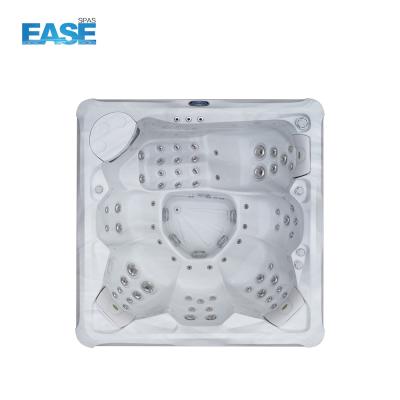 China Hydro Massage Bathtubs Outdoor Heated And Jet Pools Romantic Whirlpool Hot Tub for sale