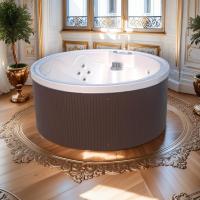China Portable Acrylic Spa Bathtub Whirlpool Massage Hydrothery Hot Tub Pool With Heating System for sale