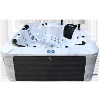 China 5-Seat Acrylic Hot Tub with 67 Jets and 1280L Capacity for sale