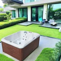 China Outdoor Massage Hot Tub 650L with 2.5HP Pump & 25 Jets for sale