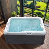 China 2-3 Person Acrylic Hot Tub with 25 Jets and 2.5HP Pump for Outdoor Luxury Massage for sale