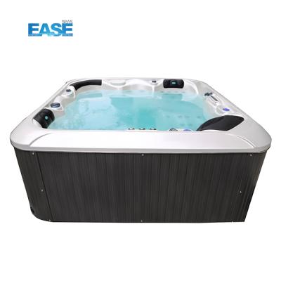 China 5 Person Capacity Hot Tub with 1273L Water Capacity and 2*3HP Massage Pump for Luxury Hydrotherapy for sale