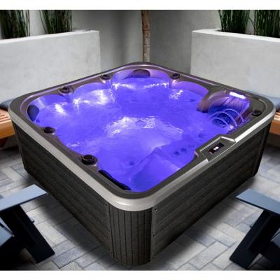 China Europe Design Modern Hot Tub with 33 Nozzles Air and Water Massage Jets for 5-6 People for sale