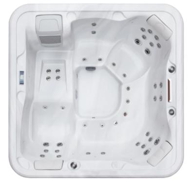 China Freestanding Whirlpool Spa Hot Tub with 34 Jets and 6 Person Capacity for Hydrotherapy Massage for sale