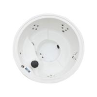 China Round Shape Hot Tub Spa with 22 Massage and Air Bubble Jets and 3 KW Heater for 6 Persons for sale