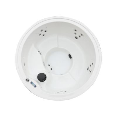 China Round Shape Hot Tub Spa with 22 Massage and Air Bubble Jets and 3 KW Heater for 6 Persons for sale