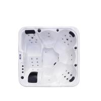 China Outdoor Whirlpool Spa with 33 Jets 2000mm*2000mm*830mm Size and 3KW Heater Hot Tub for sale