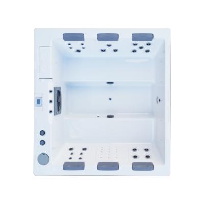 China Freestanding Luxury 6 Seats Hot Tub with Balboa System Control and 38 Total Jets for Outdoor Relaxation for sale