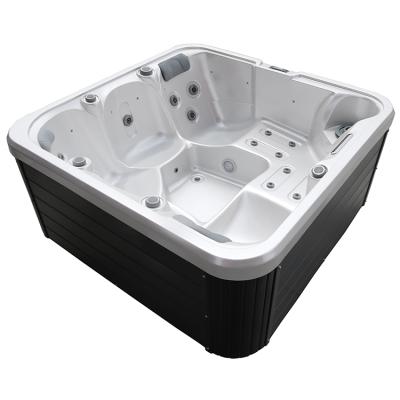 China Modern Outdoor Hot Tub with 3KW Heater 3HP Massage Pump and Ozonizer Balboa Control System for sale
