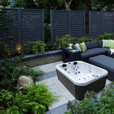 China 2 People Transitional Outdoor Whirlpool Spa Bathtub For Massage for sale
