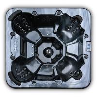 China 7 Seats Massage Bathtub Balboa System 55 Air Jets Hot Tub For Family for sale