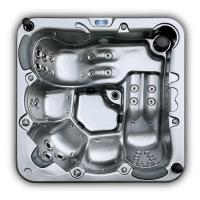China 5 Persons Hydrotherapy Massage Spa Hot Tubs Square Size Bathtub for sale