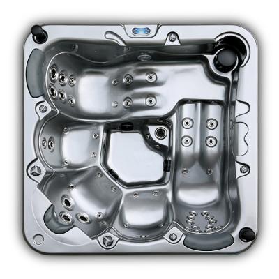 China 5 Persons Hydrotherapy Massage Spa Hot Tubs Square Size Bathtub for sale