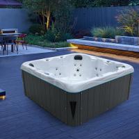 China Balboa Control System Acrylic 6 Person Hot Tub Whirlpool Massage Outdoor Spa for sale