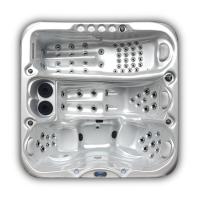 China 220V  240V 50hz 60hz Acrylic Massage Out Door Spa Bathtub Hot Tub for sale