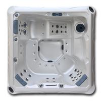 China Improve Sleep Relax Muscles Hot Tub With Overflow Fountain Outdoor for sale