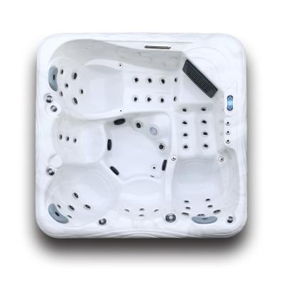 China Luxury Balboa System Acrylic Massage Spa Bathtub Outdoor Hot Tub for sale