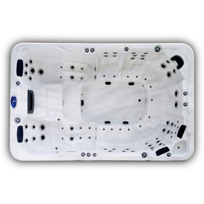 China Acrylic Outdoor Swim Spa Pool Endless Swimming Pool Jacuzzi Outdoor SPA for sale
