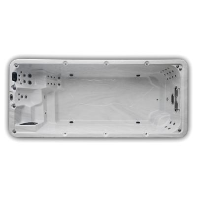 China 6 Meter Luxury Balboa Control Swim Spa Tub For 7 People Outdoor for sale