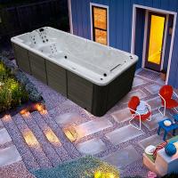 China Modern Outdoor Surfing Type Endless Swimming Pool And Spa Pool for sale
