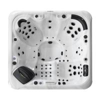 China Outdoor Acrylic Hydro Massage Bathtub Spa Hot Tub For 6 Person for sale