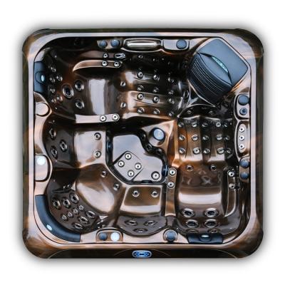 China M-780D 5 Persons Hot Tub Acrylic White Marble Balboa Control System Massage Bathtub Whirlpool for sale