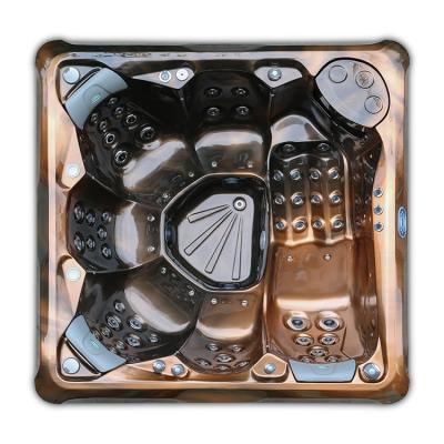 China Wholesale Acrylic 6 Person Family Outdoor Hydro Massage Hot Tubs for sale