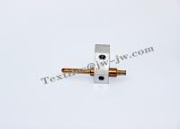 China Titanium Plated 19 Hole Sub Nozzle Somet Airjet Loom Spare Parts for sale