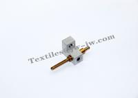 China Titanium Plated Single Hole Sub-Nozzle Somet Airjet Loom Spare Parts for sale