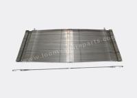 China Loom Spare Parts Flat Steel Healds / Steel Wire Heald 331mm J Type With Eye 6.5*1.8 for sale