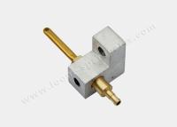 China High Precision Small Size Somet Loom Spare Parts Titanium Plating sub nozzle 19 Holes for sale