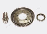 China Strong Hardness Staubli Dobby Spare Parts Bevel Wheel F28309500 Precision Size for sale