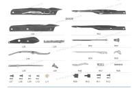 China Rapier loom spare parts rapier head Gripper for Sulzer G6500  loom for sale
