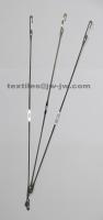 China Leno Steel Healds Wire 331mm J type with eye 6.5*1.8 for Weaving Loom Spare Parts for sale