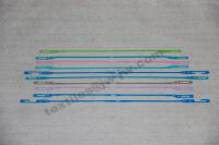 China Plastic Heald Wire 260mm  by injection,punching precess for Textile Machinery Parts for sale