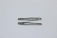 China Sulzer Projectile Loom Parts Projectile gripper 2.2x3 D1 smooth 1000g 911312169 911.312.169 for sale