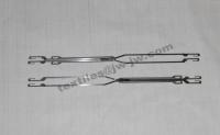 China Leno Selvedge Heddles J Type Weaving Loom Spare Parts for sale