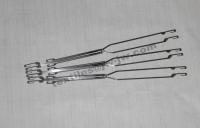 China Leno Selvedge Heddles J Type Weaving Loom Spare Parts for sale