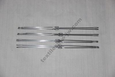 China 330mm Width Steel Healds Closed Weaving Loom Spare Parts for sale